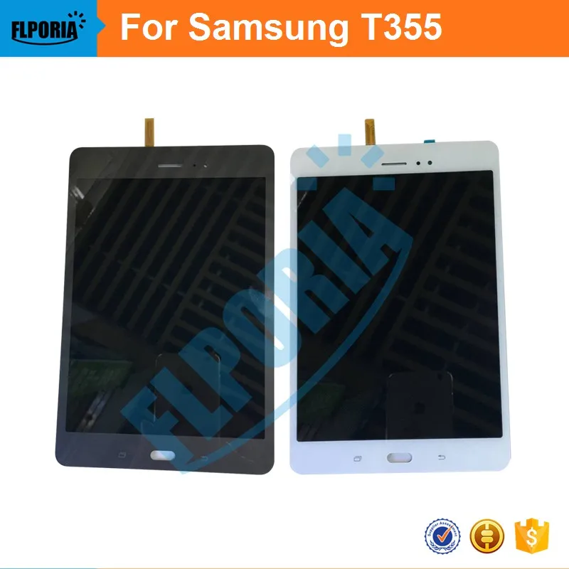 Sumsung 갤럭시 탭 A 8.0 T355 LCD 디스플레이 패널 터치 스크린 디지타이저 어셈블리 원래 교체 부품 태블릿 ...
