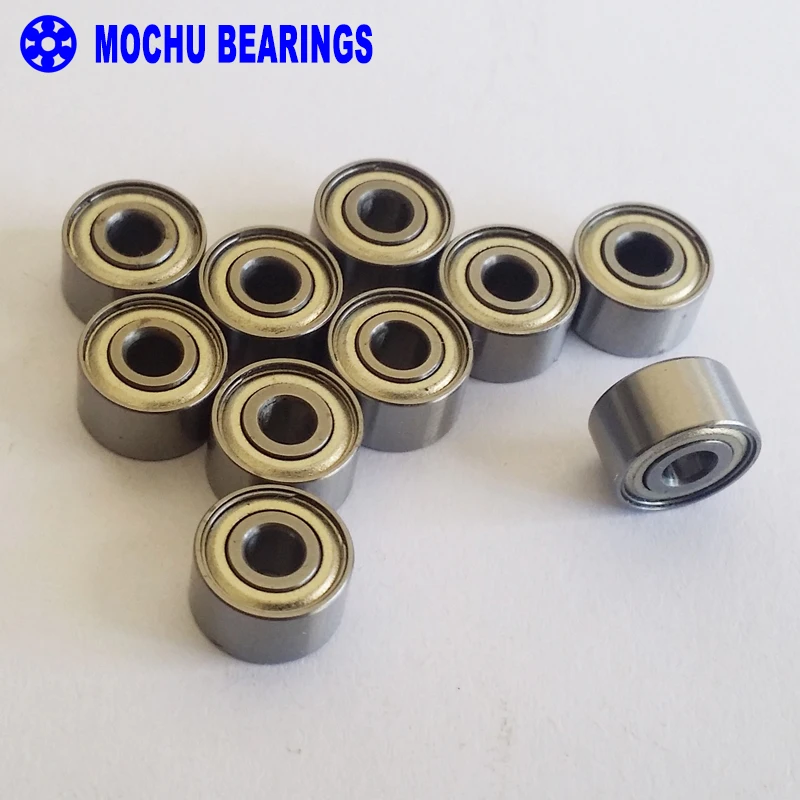 50pcs bearing 624 624Z 624ZZ 4X13X5 MOCHU Shielded Miniature Ball ...
