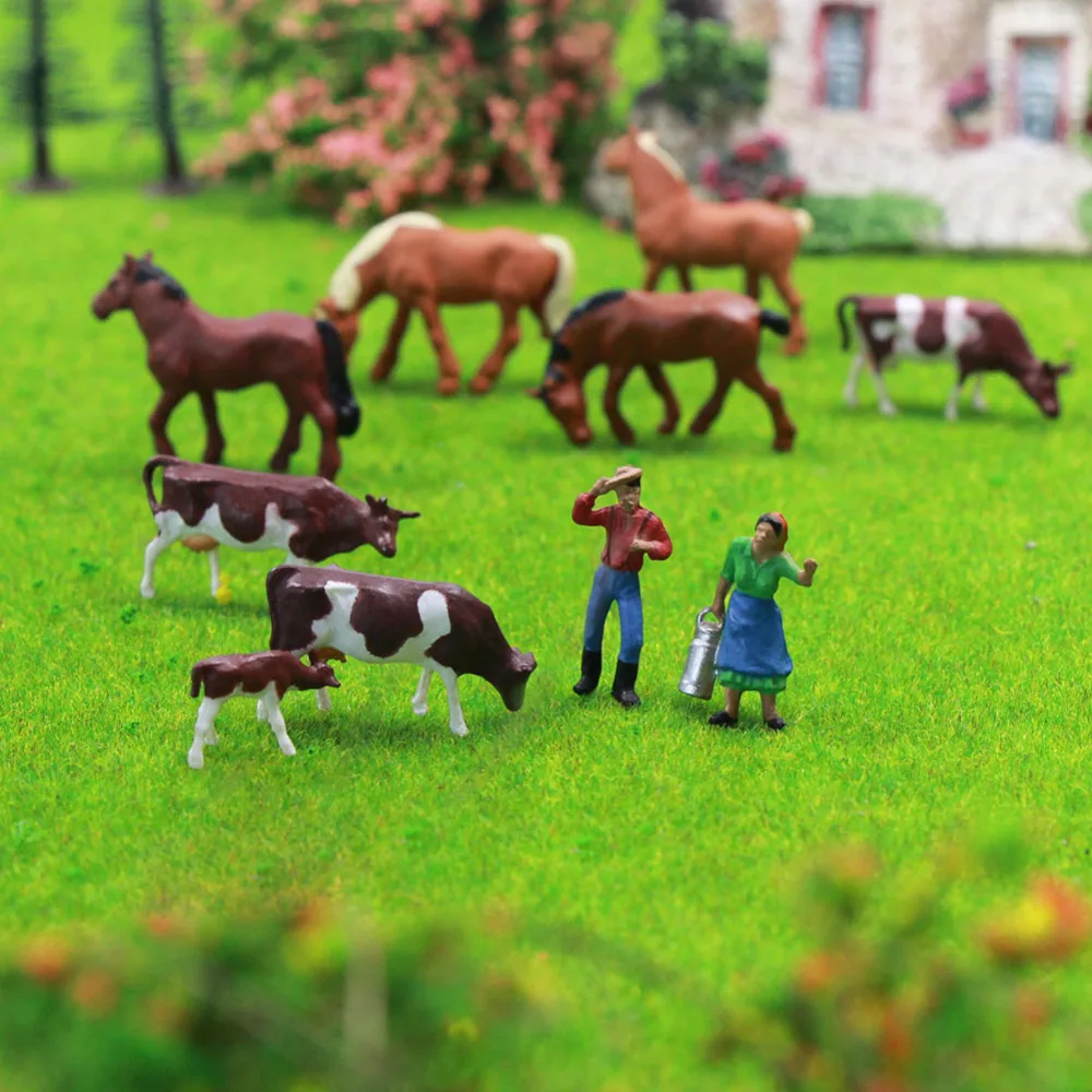 Scale Models Cows Farm | Toy Farm Animals 1 87 | Animals Scale 1 87 ...