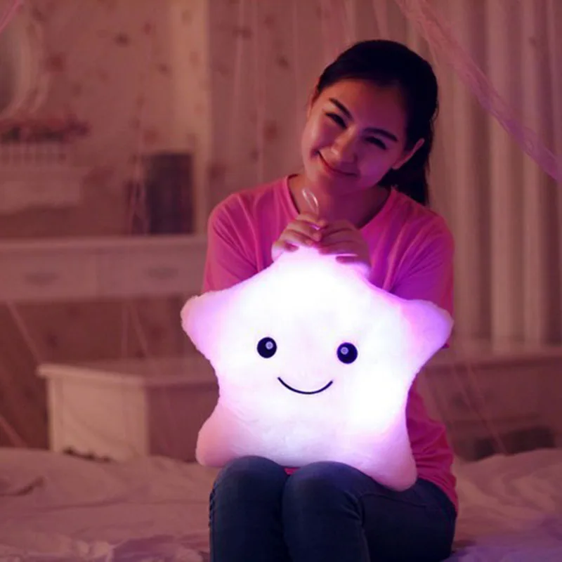 Happy Star Light Up Pillow | atelier-yuwa.ciao.jp