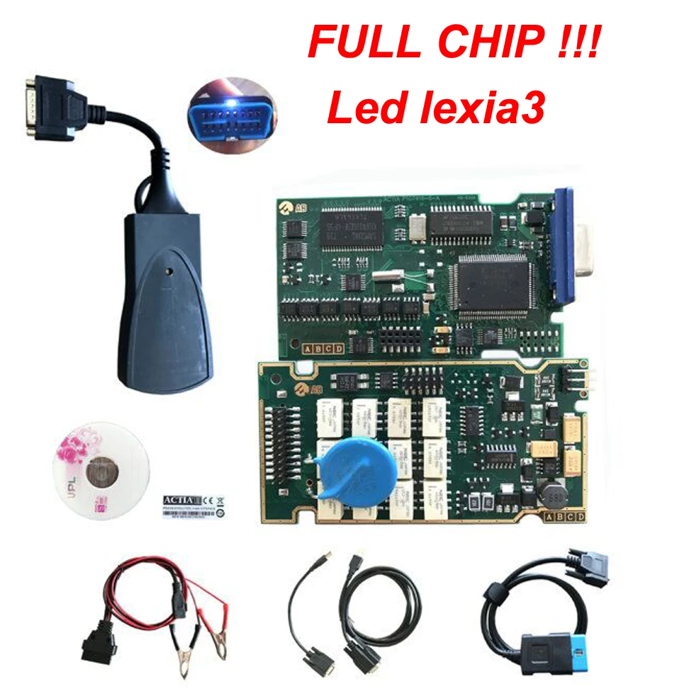 High quality A+++ Lexia Full Chip Lexia 3 V48 Diagbox V 7.65 PP2000 V25 ...