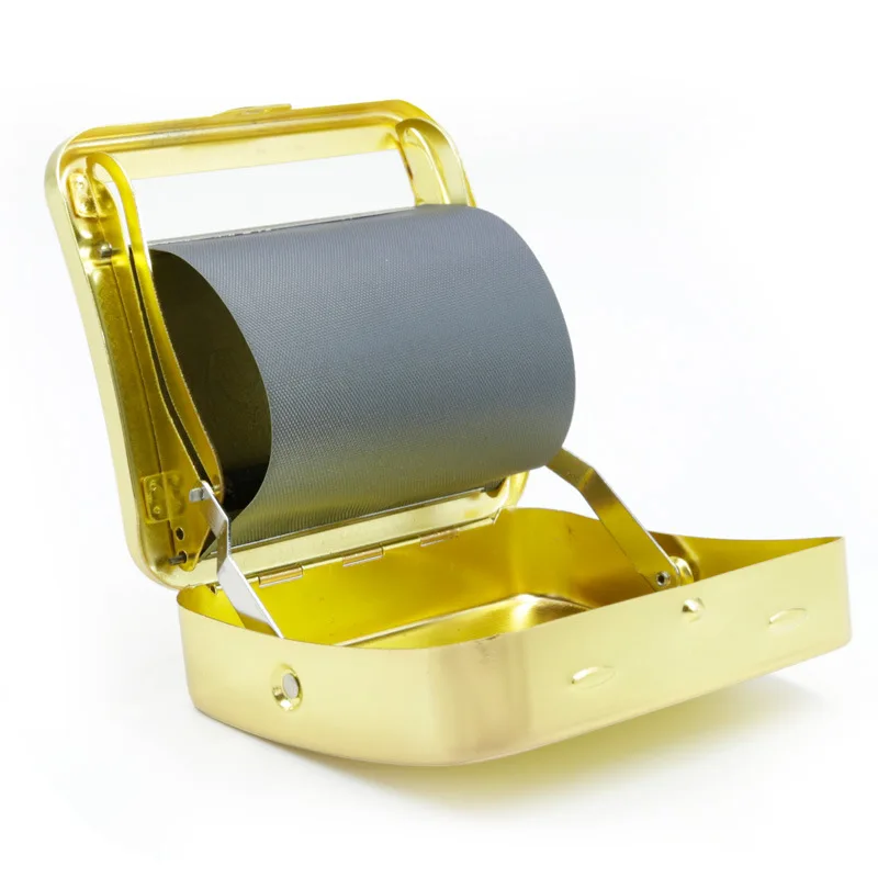 3 couleurs Cigarette tabac fumer rouler métal Machine rouleau boîte ...