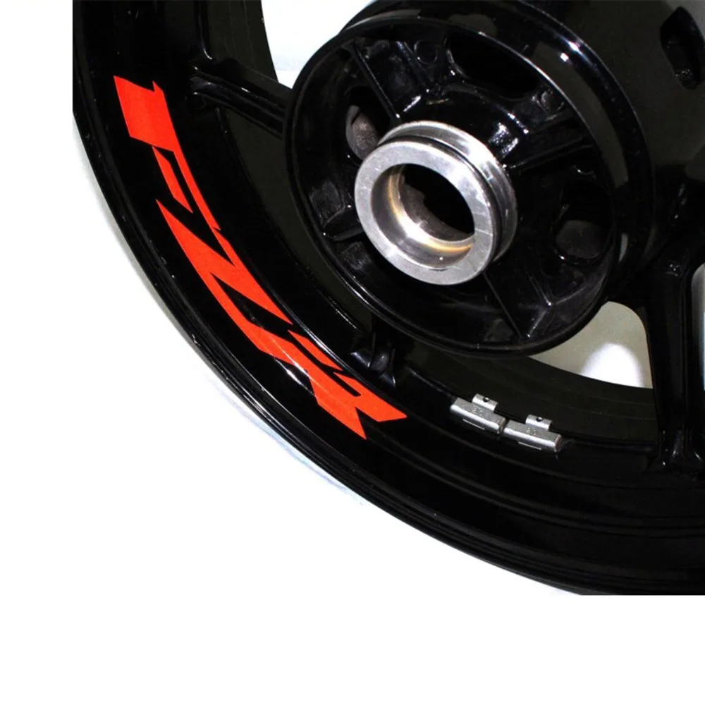 Motocycle Inner Rim Decals Wheel Reflective Stickers Stripes for Yamaha ...