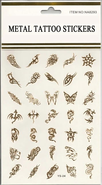 Metallic Tattoo