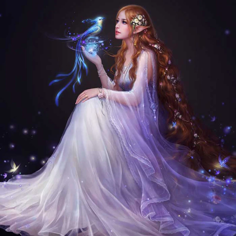 Beautiful Fairy Princess Art