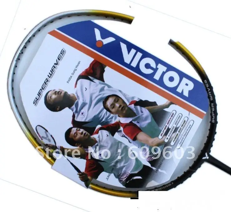 Hot Sell VICTOR SUPER WAVES 799 SW799 badminton racket /bat racquet ...