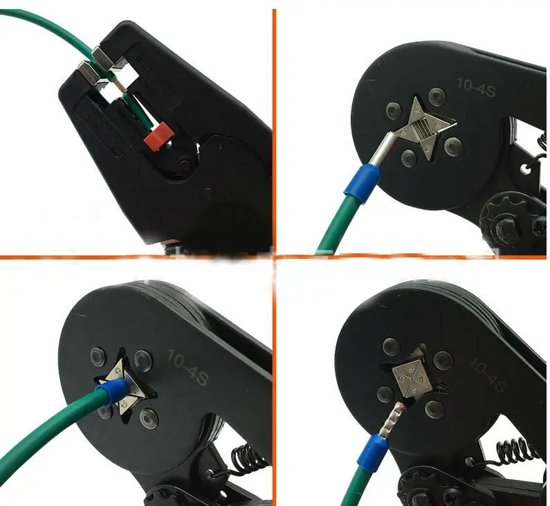 Mini Electric Tube Terminals HSC8 10S 0.25-10mm2 Multitool Adjustable ...