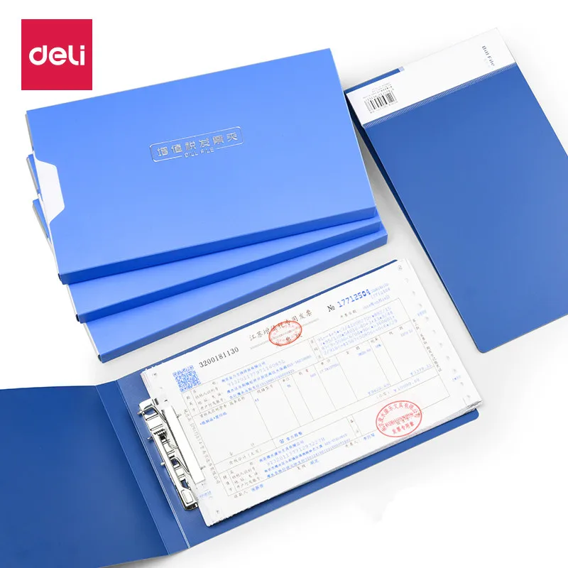 DELI Invoice Folder Business Bill Value added Tax Invoice Folder ...