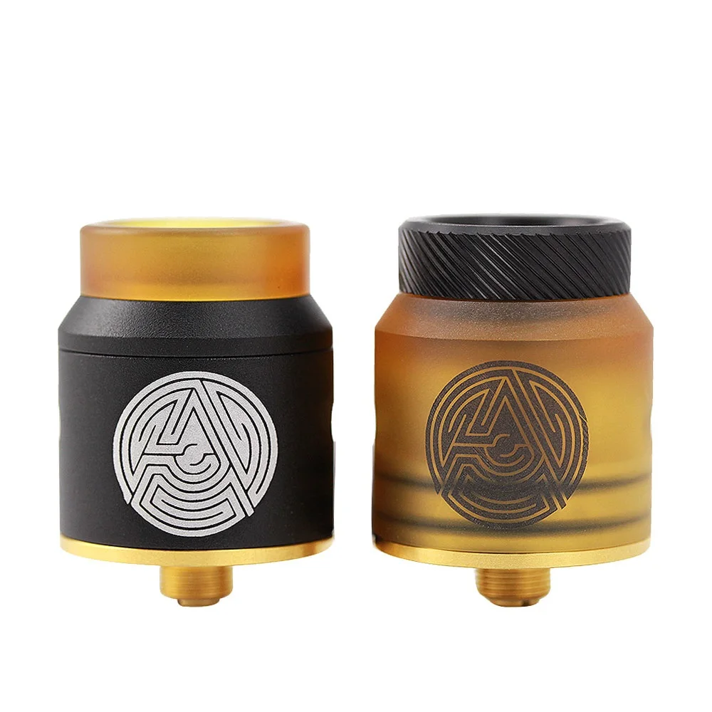 Original Advken Artha RDA 24mm Diameter Tank Dual-post Design & Gold ...