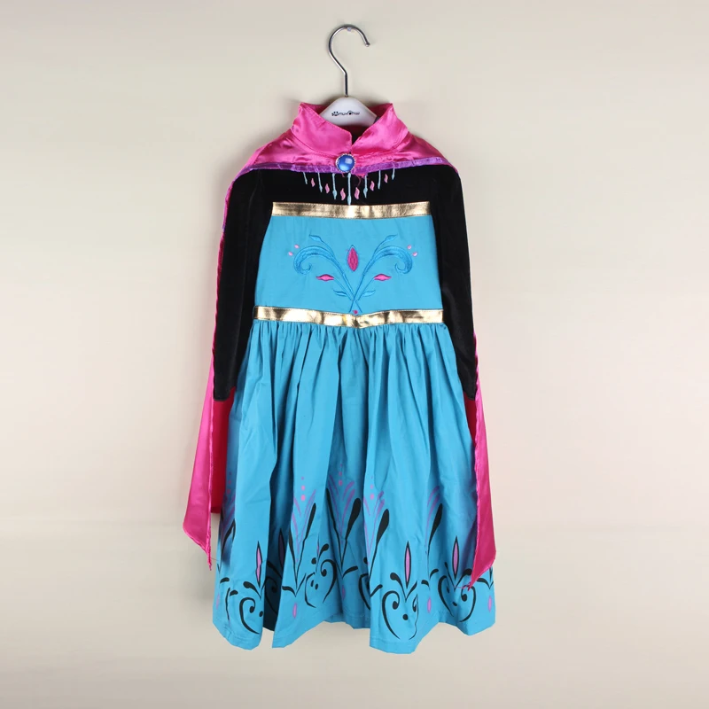Online kopen Wholesale elsa jurk cape uit China elsa jurk cape ...