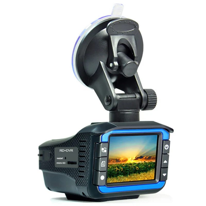 Portable Auto detectores de Radar con DVR Dash Cam vehículo policía ...