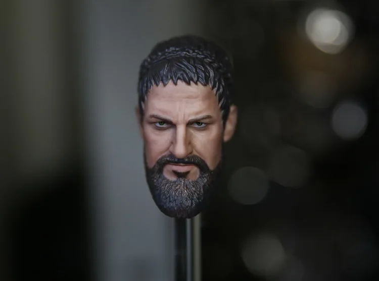 Gerard Butler 300 Beard