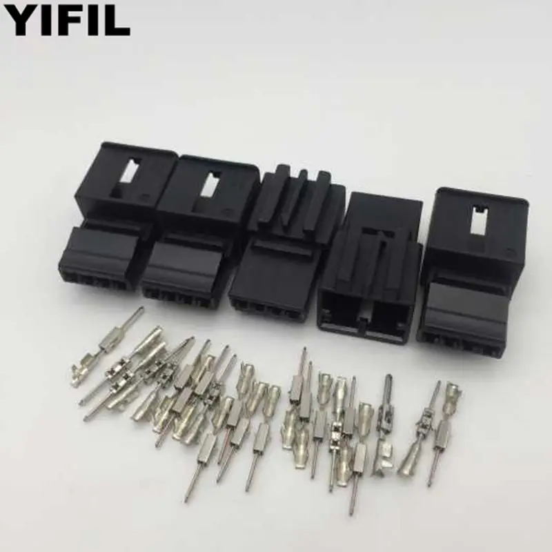 5 шт./лот 4 Pin/способ Мужской проводки штекер, концевой соединитель ...