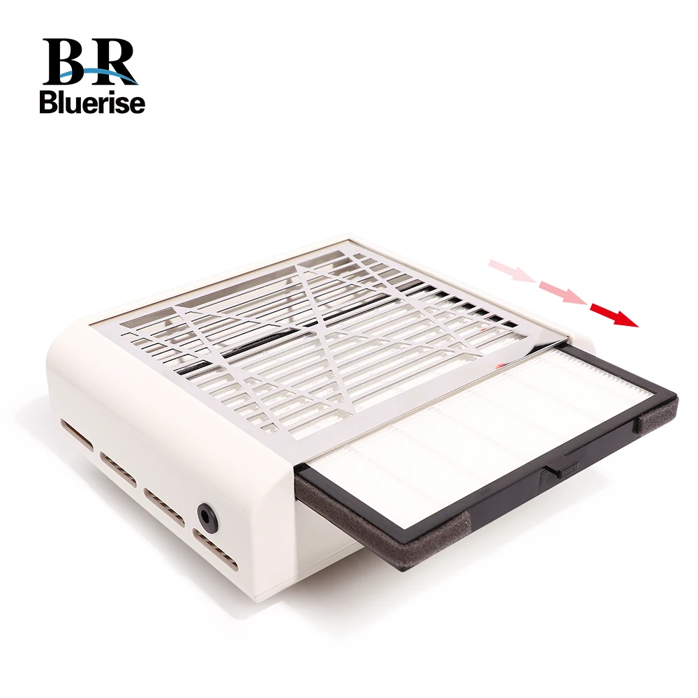 Best Price 2 Pieces Nail Dust Collector Filter Manicure Machine 858-13 ...