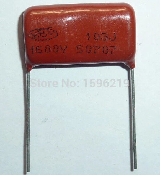 10pcs CBB capacitor 103 1600V 103J 1.6KV 0.01uF 10nF P24 CBB81 ...