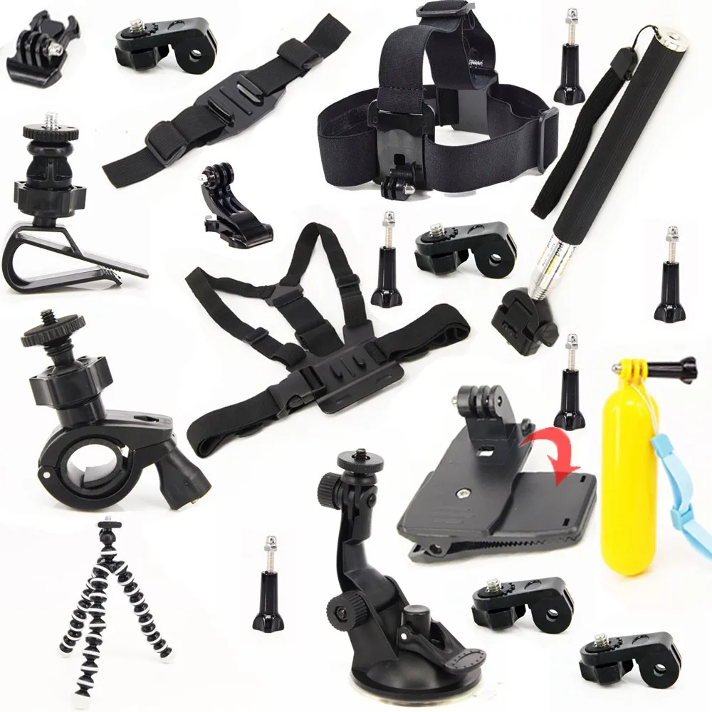 Professional Accessories Bundle Kits For Sony Action Cam Kits for HDR ...