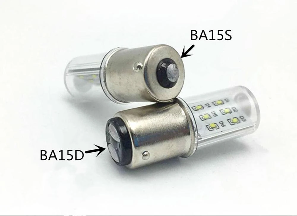 220V 24V 12V B15 Signal indicator BA15S Single contact BA15S 24V Double contact BA15D 110V ...