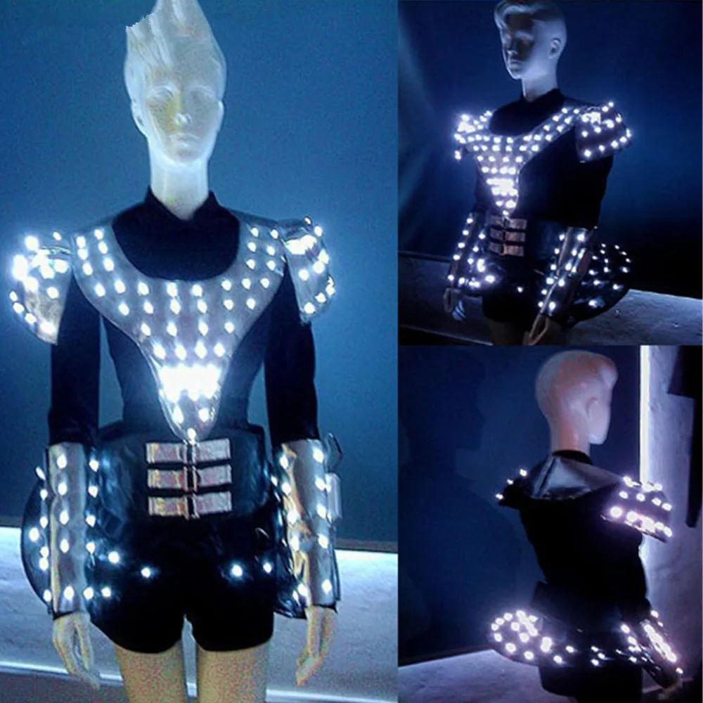 Led Costumes Luminous Dance | Ballroom Dance Dress | Performance ...