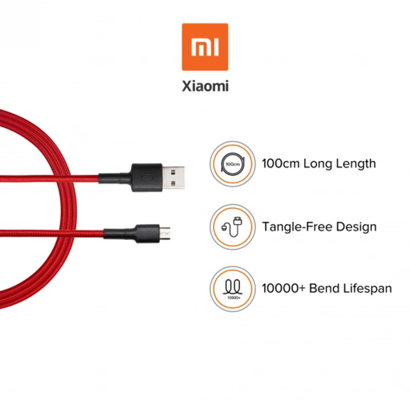 Original-Xiaomi-Mi-Micro-USB-Braided-Cable-100cm-Micro-USB-2-0-Type-A ...