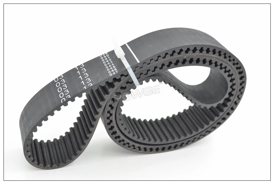 5M Belt Cross Section Rubber 360 mm Length D&D PowerDrive 360-5M-09 ...