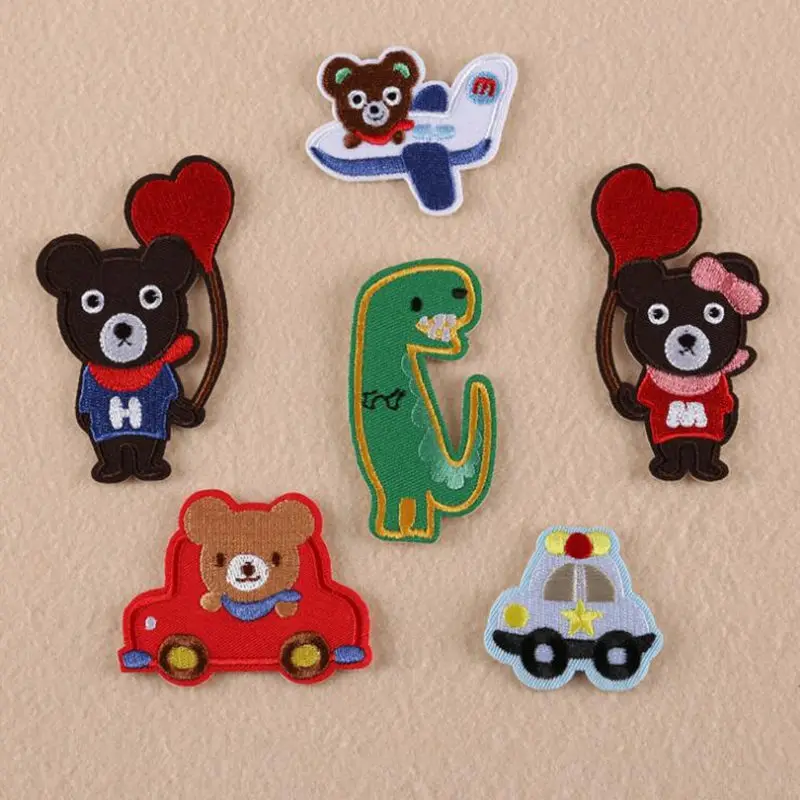 1-pcs-Cute-Cartoon-Motif-Embroidered-Patches-Iron-On-Patch-Badge-DIY ...