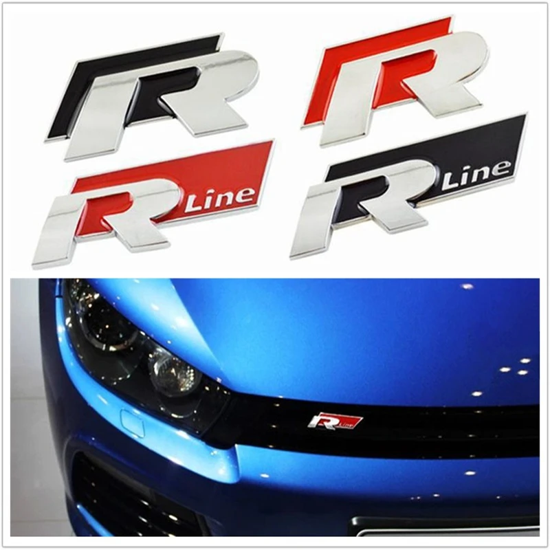 3D-alloy-R-Line-Rline-Car-Badge-Car-Styling-For-Volkswagen-VW-Polo-Golf ...