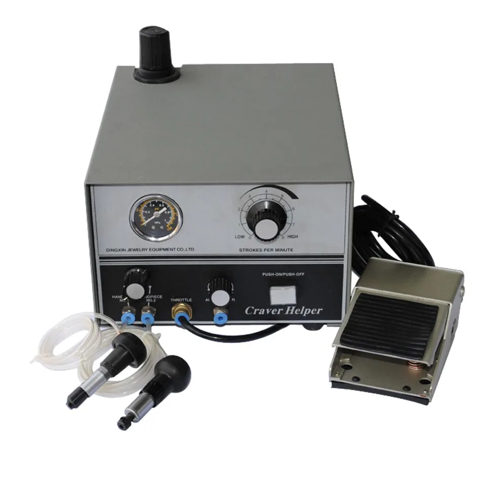 Pneumatic Engraving Tools graver max with 2 handpieces for jewelry ...