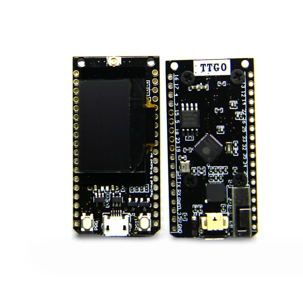2pcs Ttgo Lora32 868 915mhz Esp32 Lora Oled 0 96 Inch Blue Display