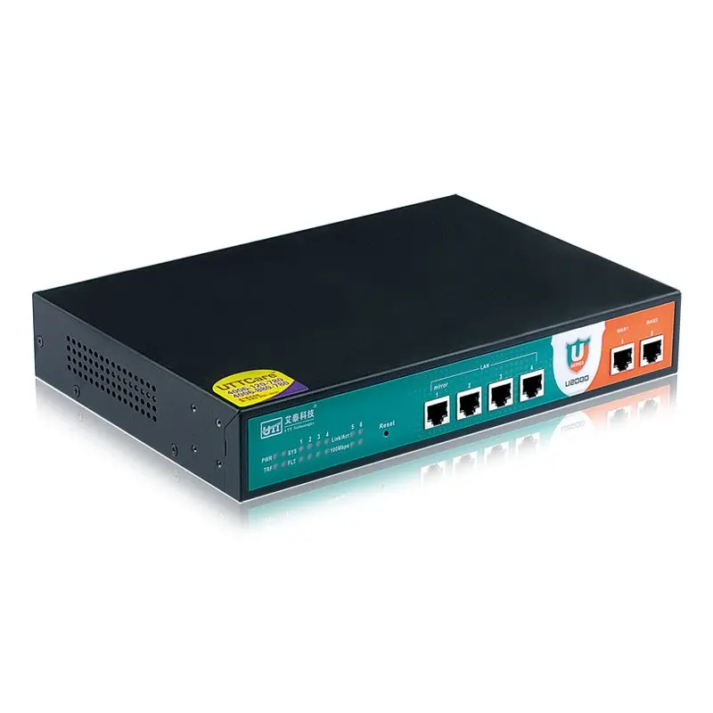 UTT U2000 VPN router support, VPN, QoS, Firewall, PPPoE server,etc ...