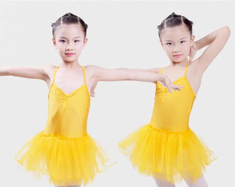 Kids Ballet Ballerina Tutu Dancing Dress Girl Leotard Gymnastics Ballet ...