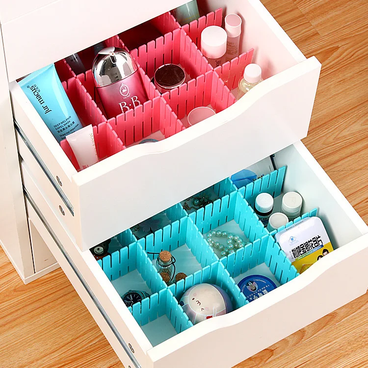 Plastic Drawer Partition A Partition Piece Underwear Accept Lattice ...