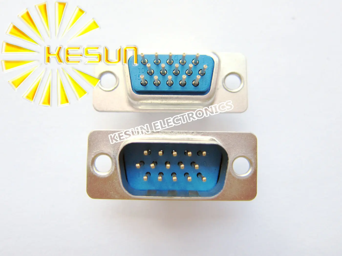 무료 배송 50 개/몫 dp15 15 p 15pin 3 행 남성 직렬 pcb 표준 dip d sub 커넥터|connector ...