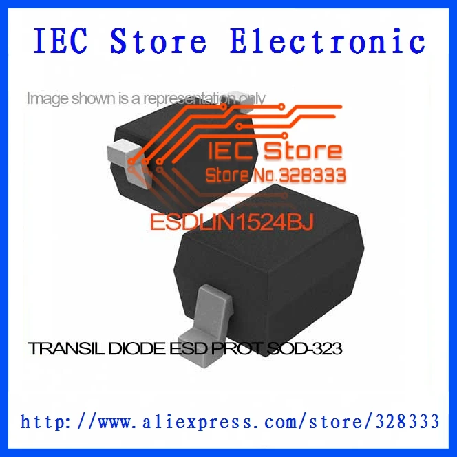 ESDLIN1524BJ TRANSIL 다이오드 ESD PROT SOD 323 ESDLIN1524BJ 1524 ESDLIN1524 ...