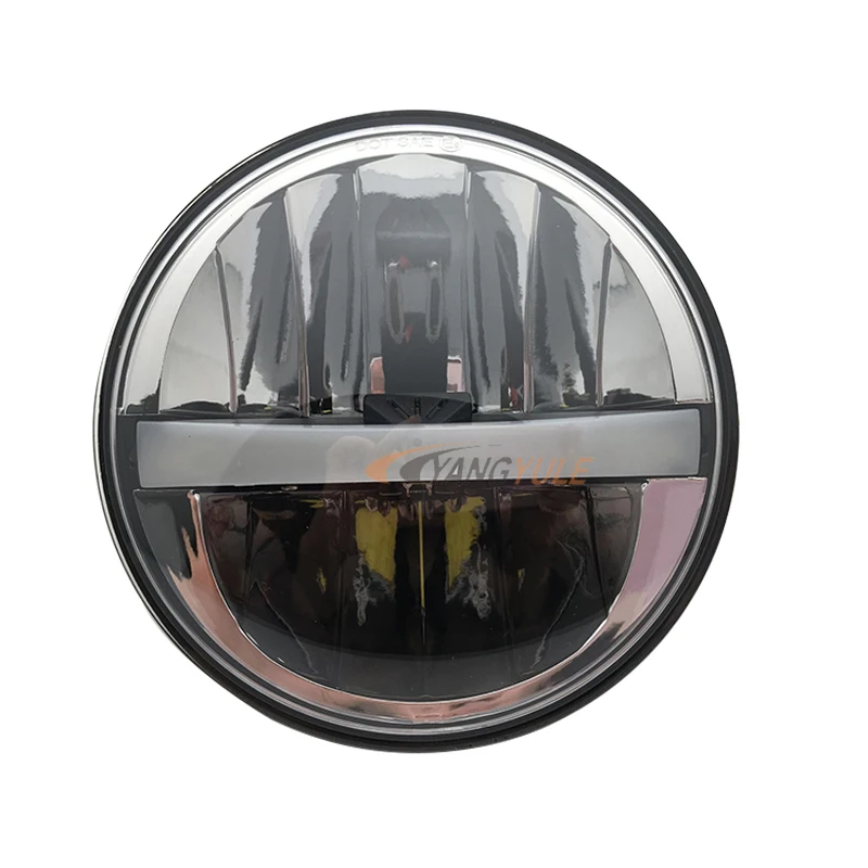 5.75 Inch 36W LED Round Motorcycle Headlight Wide Glide XL1200X FXDX ...
