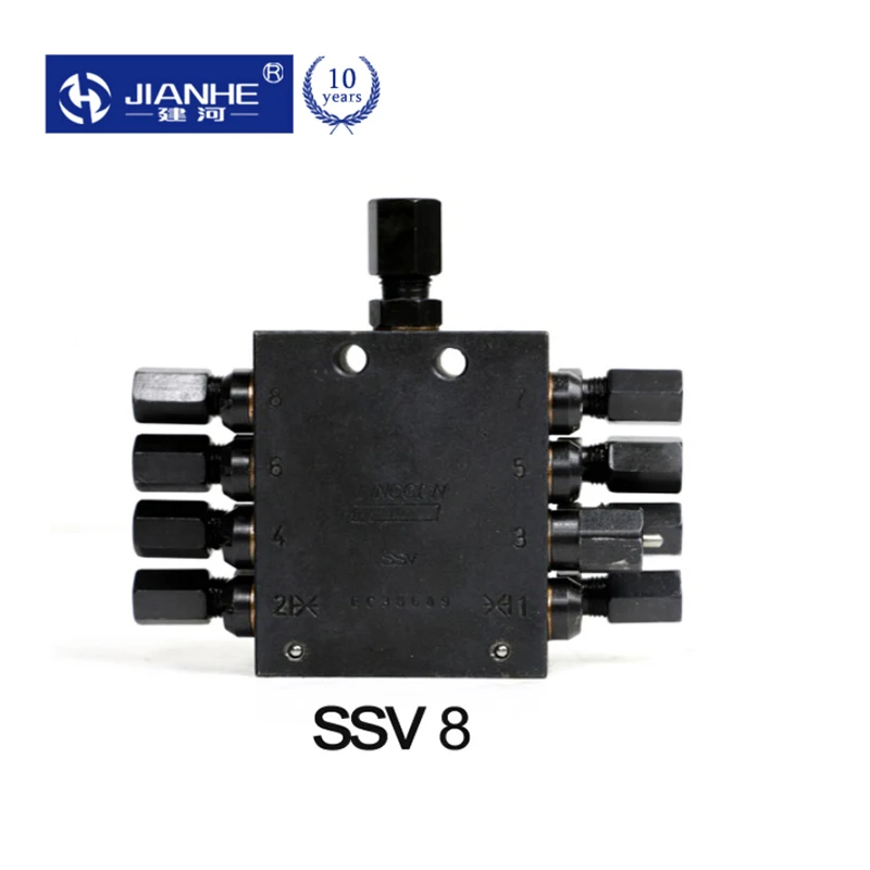Grease distributor block, Divider Valve SSV series,progressive ...