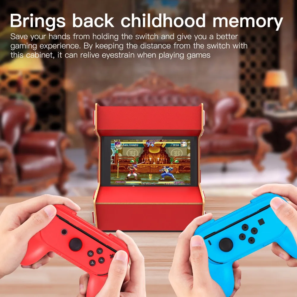 Diy Retro Arcade Cabinet Stand For Nintend Switch Holder For Ns Console ...