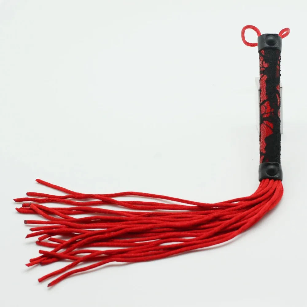 Fifty-Shades-of-Fantasy-Lace-and-Silk-Rope-Flogger-whip-The-Queen-s ...