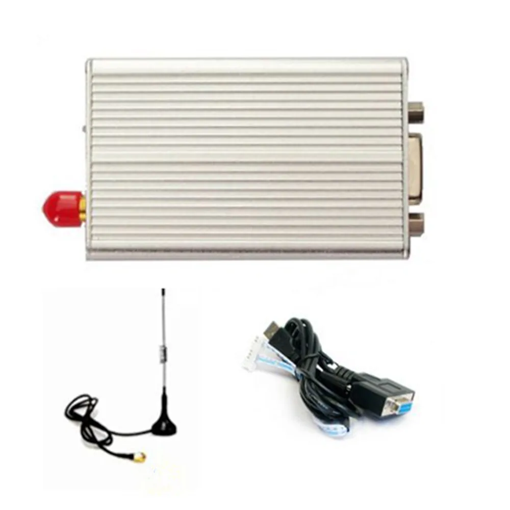 2km uhf TTL rs485 rs232 wireless radio modem rf 1w 433mhz module 450mhz ...
