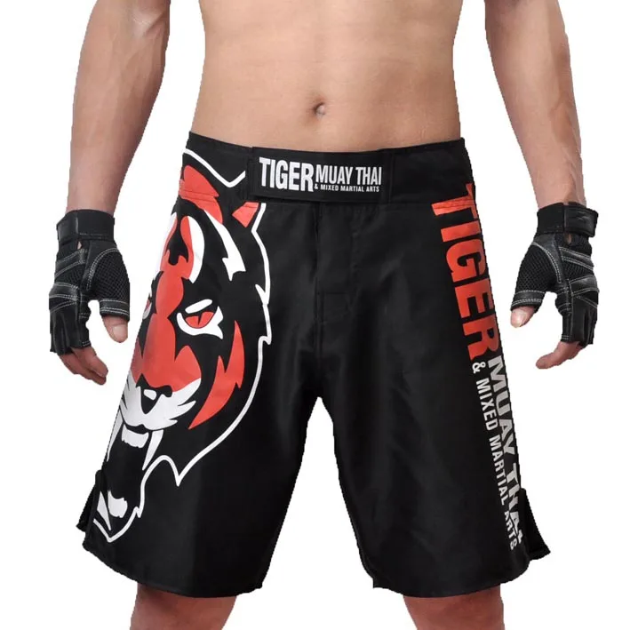 free shipping Mens MMA Shorts MMA Fight trunks Martial Arts Seen ...