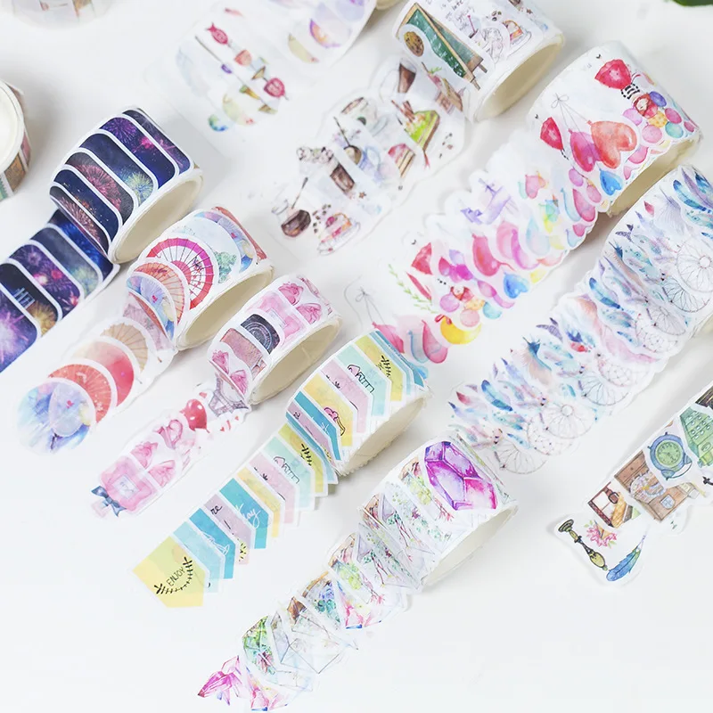 Alideco-10-pcs-Cartoon-Collage-Love-Washi-Tapes-DIY-Japanese-Paper ...