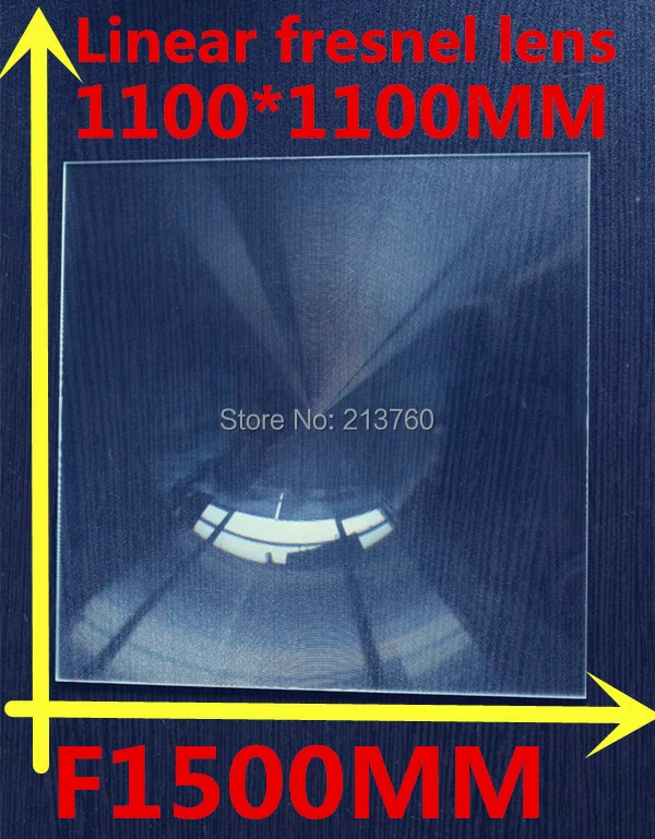 Big Linear Fresnel Lens Square Lens 1100*1100 Mm Fresnel Lens Focal ...