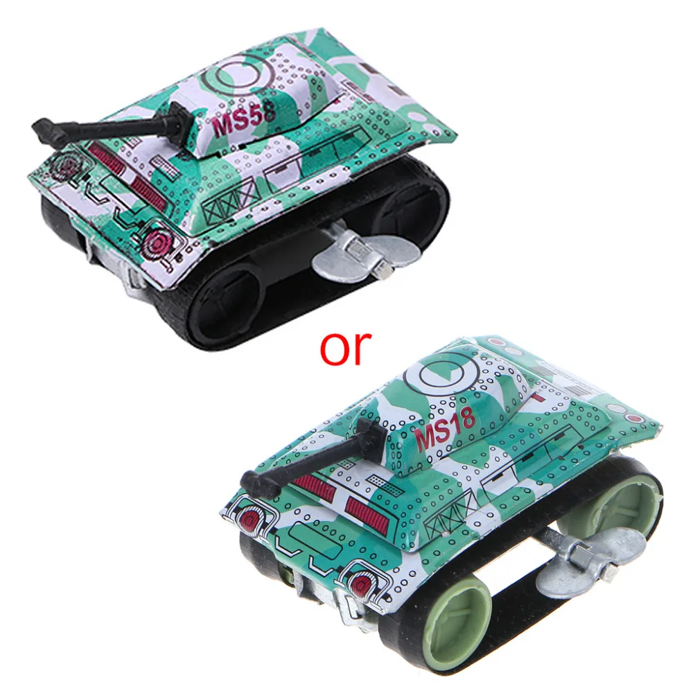 Clockwork Toys Vintage Tin Toys Friction Tank Modern Clockwork Toy Kids ...