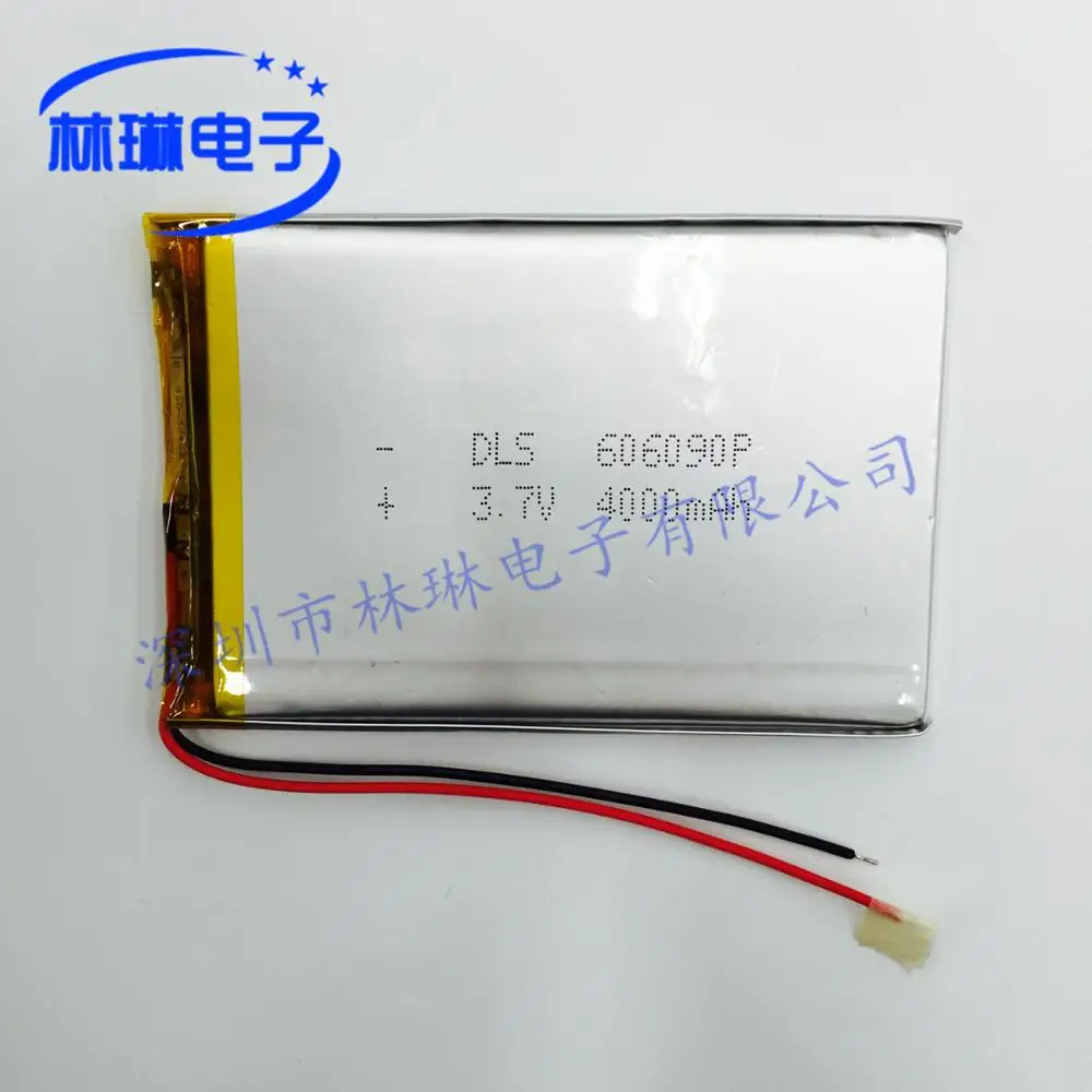 606090P 066090P 3.7V4000mah with protection board GPS tablet polymer ...