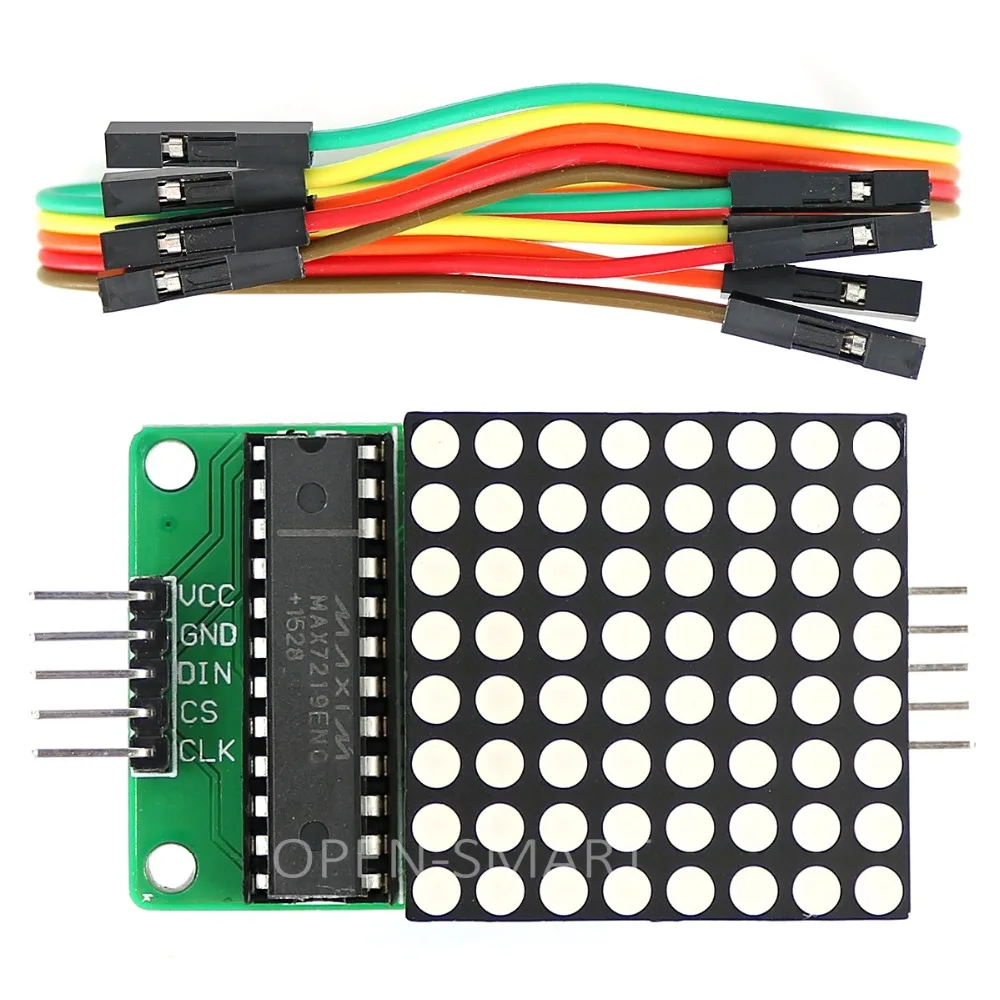 MAX7219 Dot Matrix module Red LED display Module MAX7219 ...