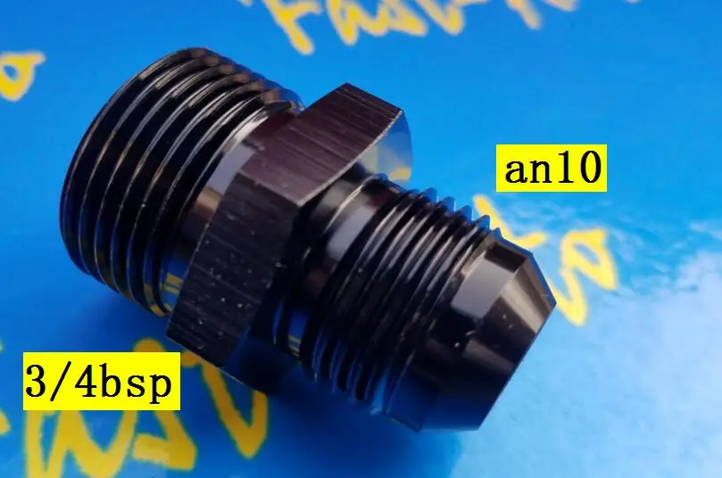 Adaptador macho de 3/4 "BSP bspp 3/4 BSP 3/4bsp a macho an10 10an an 10 ...