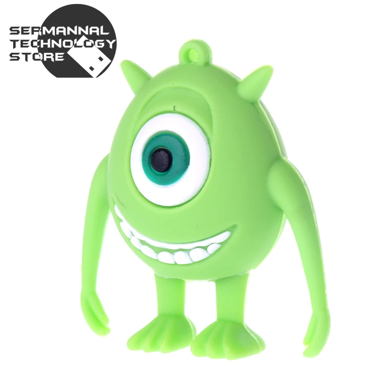Miniseas usb flash drive 2016 fashion monster smile mike cartoon 4g 8g ...