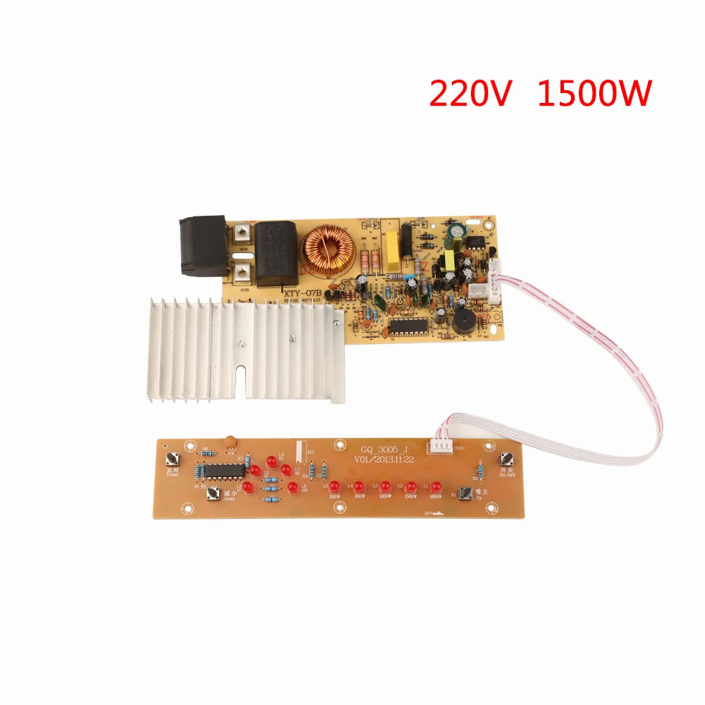 1500W-220V-Circuit-Board-PCB-with-Coil-Electromagnetic-Heating-Control ...