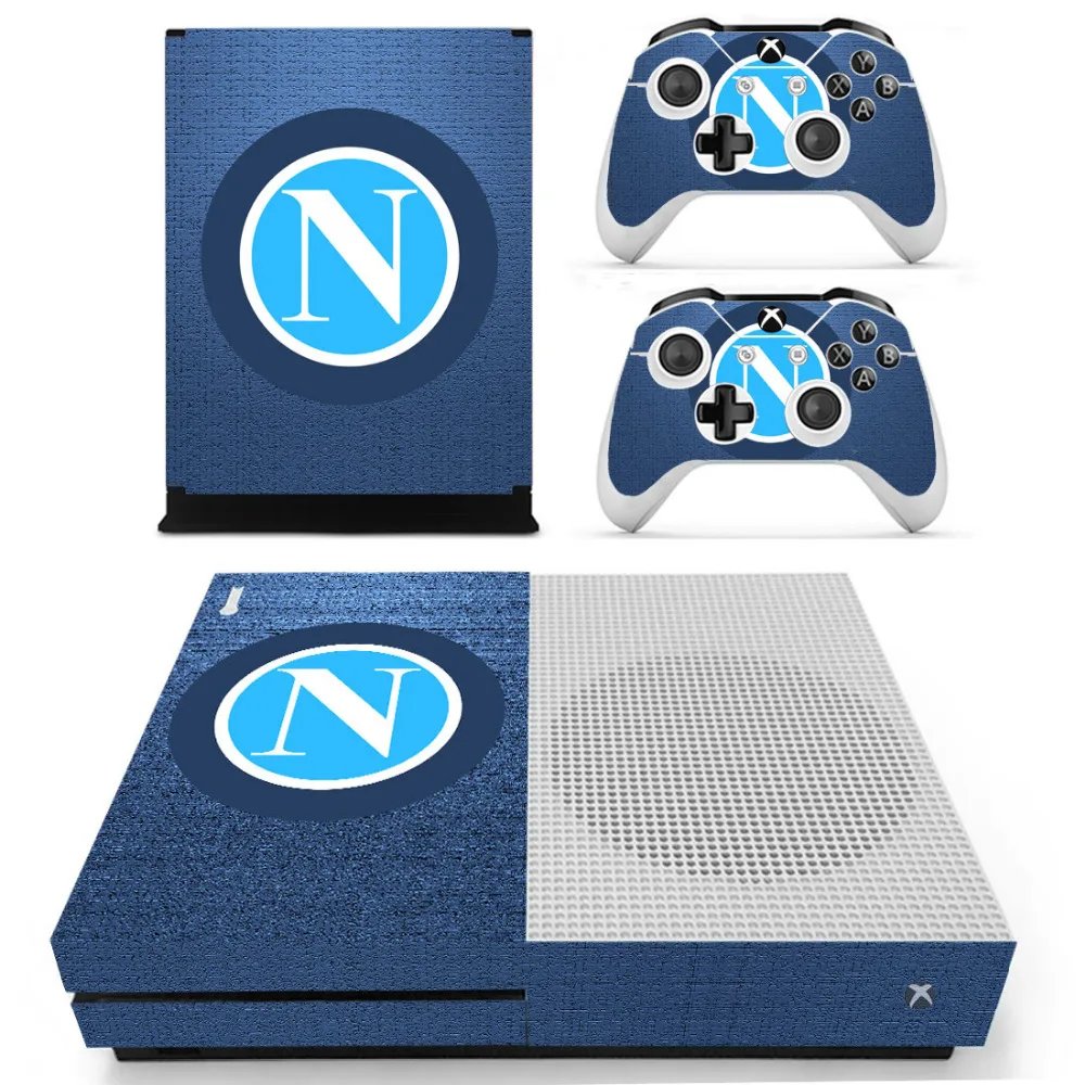 Napoli Football Team Skin Sticker for Xbox One S Console - ConsoleSkins.co
