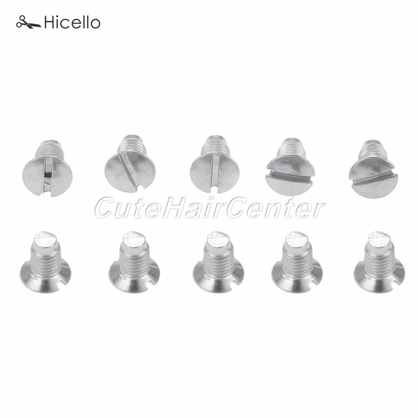 50pcs screws Industrial Sewing machine needle plate screw Stainless ...