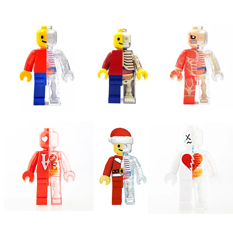 4D-Master-Perspective-Classic-Brick-Man-Funny-Anatomy-Model-Puzzle ...